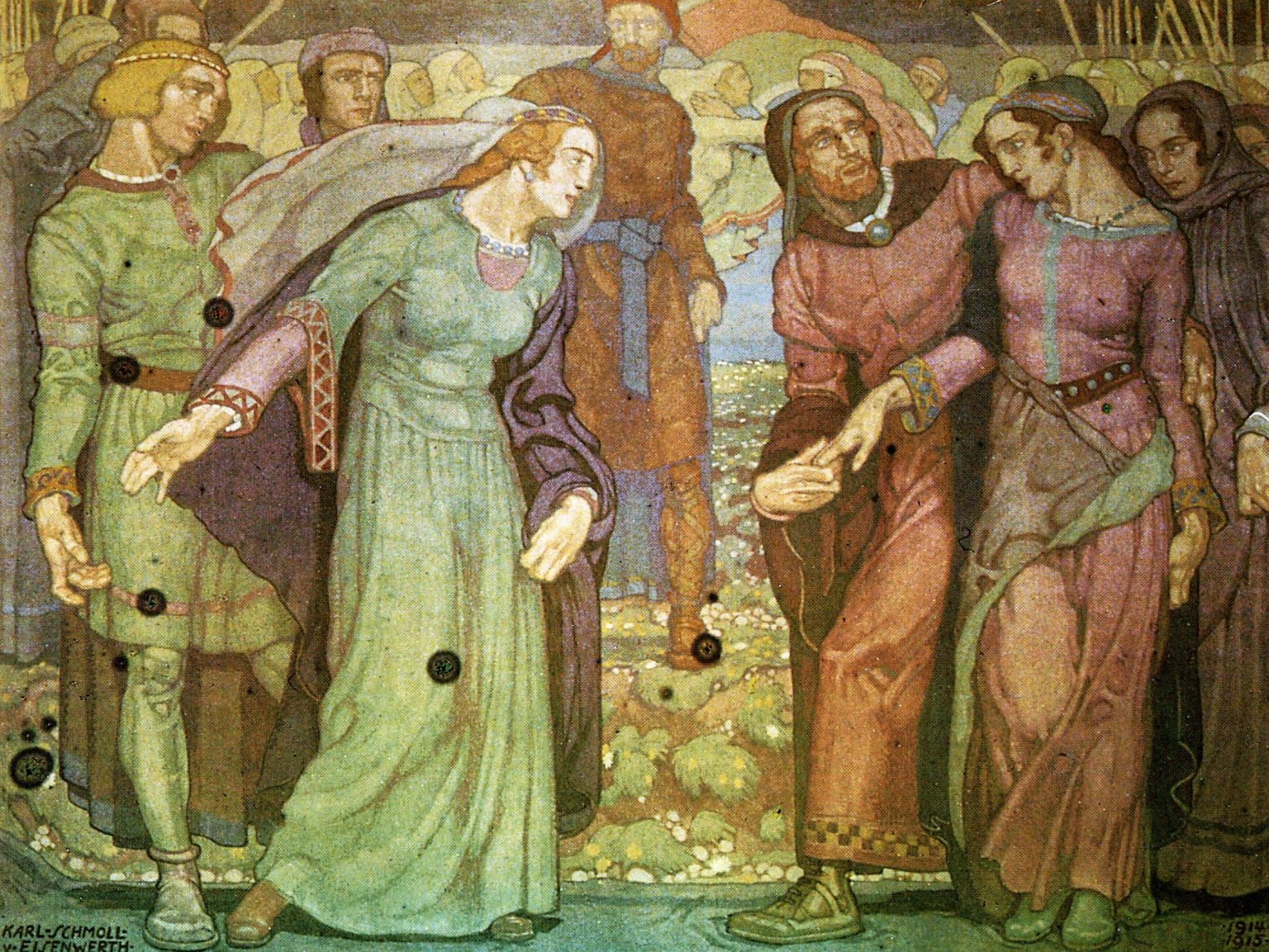 Das Bild Kriemhilds und Brunhilds in der Kunst – Nibelungenlied Gesellschaft